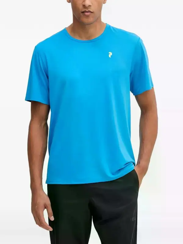 PEAK PERFORMANCE Trail Logo-print Crew-neck T-shirt