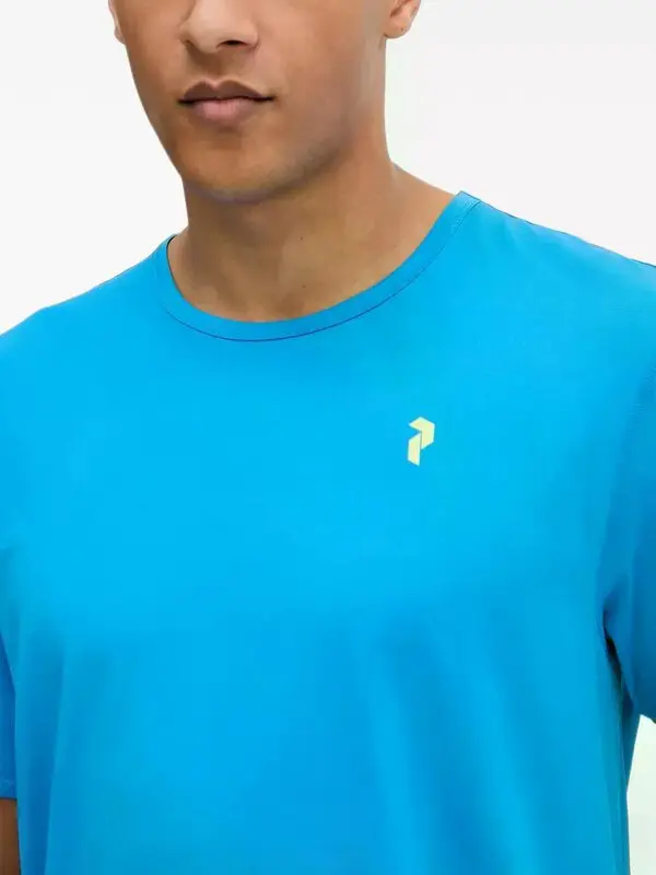 PEAK PERFORMANCE Trail Logo-print Crew-neck T-shirt