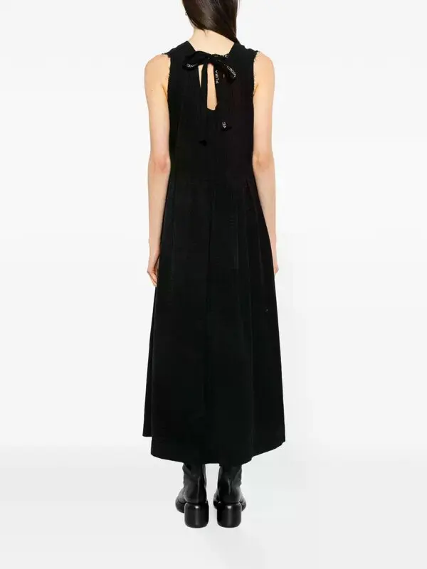 A TENTATIVE ATELIER Kimono Gathered Dart Dress