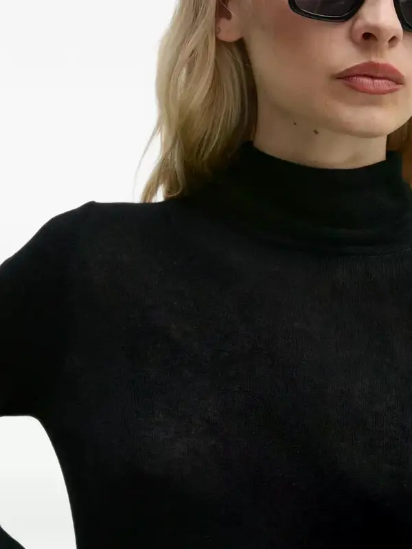 MOS MOSH Roll-neck Long-sleeve Sweater