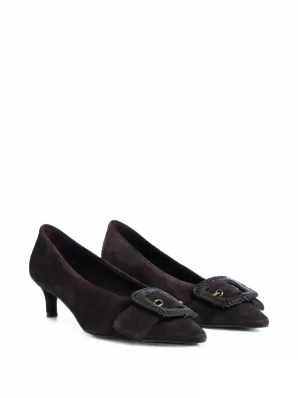 Roberto Festa Buckle-detail Pointed-toe Pumps