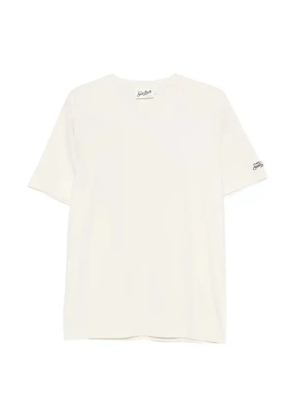 MC2 SAINT BARTH Logo-embroidered T-shirt