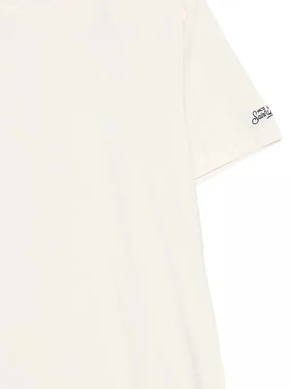 MC2 SAINT BARTH Logo-embroidered T-shirt