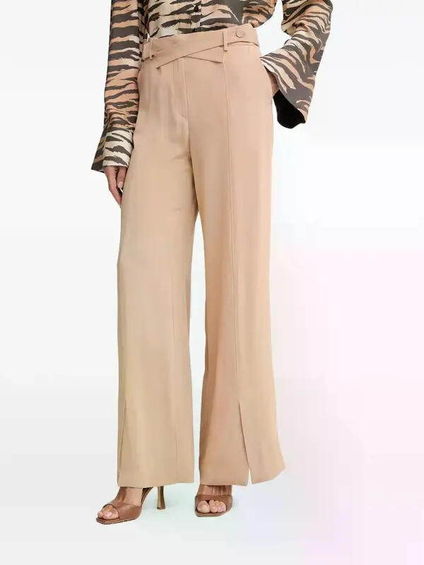 SIMONA CORSELLINI Slit-hem Trousers