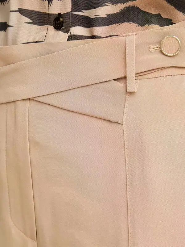SIMONA CORSELLINI Slit-hem Trousers