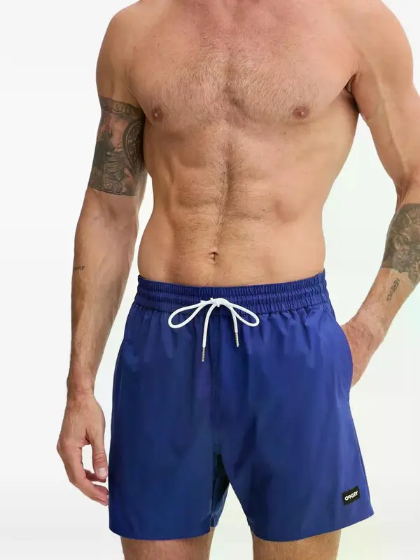 Oakley Robinson Logo-patch Drawstring Swim Shorts