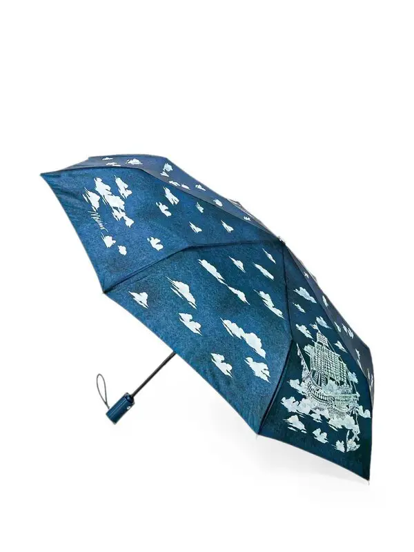 Moschino Cloud-print Ship-motif Umbrella