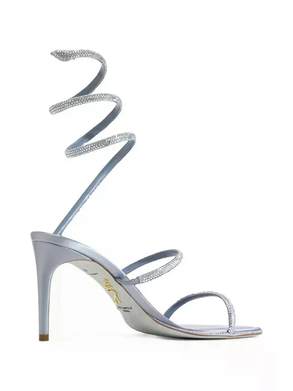 Rene Caovilla Cleo Crystal-embellished Sandals
