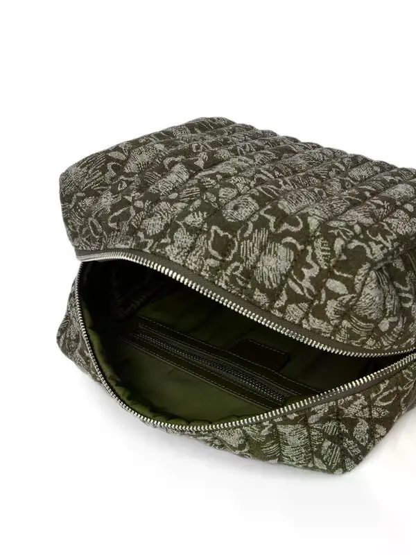 Paul Smith Quilted Floral-print Make Up Bag