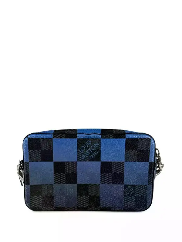 LOUIS VUITTON 2021-2026 Damier Graphite Giant Alpha Wearable Wallet Crossbody Bag