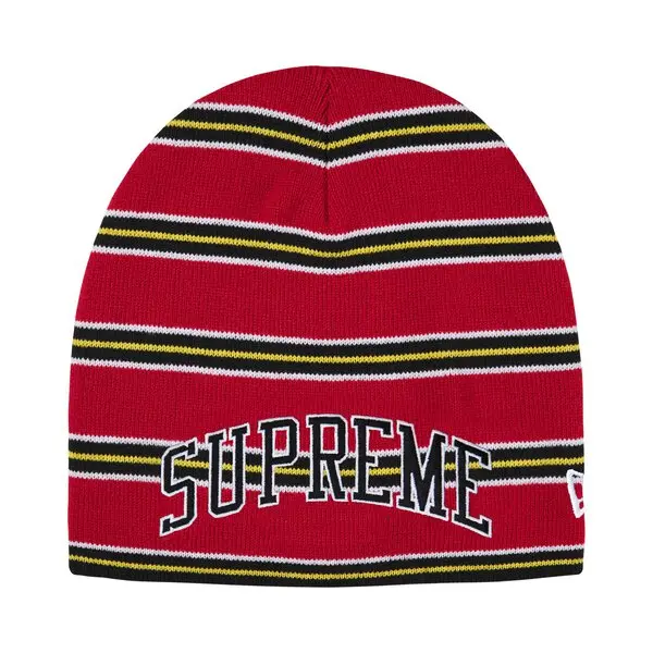 Supreme New Era Stripe Beanie