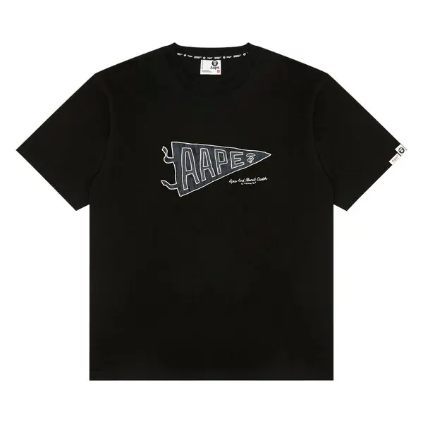 AAPE Unvs Logo Print Tee