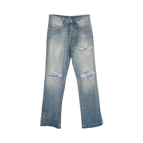 Amiri Straight Flare Mx1 Jean 'canyon Sky - Tan