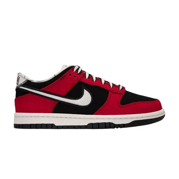 Nike Dunk Low Lv8 Gs Sail University Red - Black