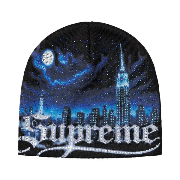 Supreme Cityscape Beanie - Black