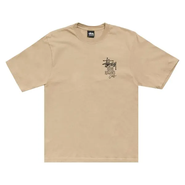 StÜssy High Rollers Pigment Dyed T-shirt 'rock