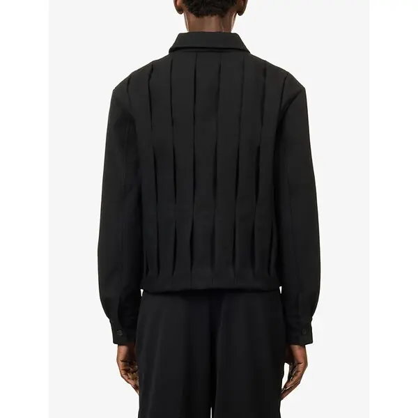 ONLY THE BLIND Nightfall Pleated Twill Jacket