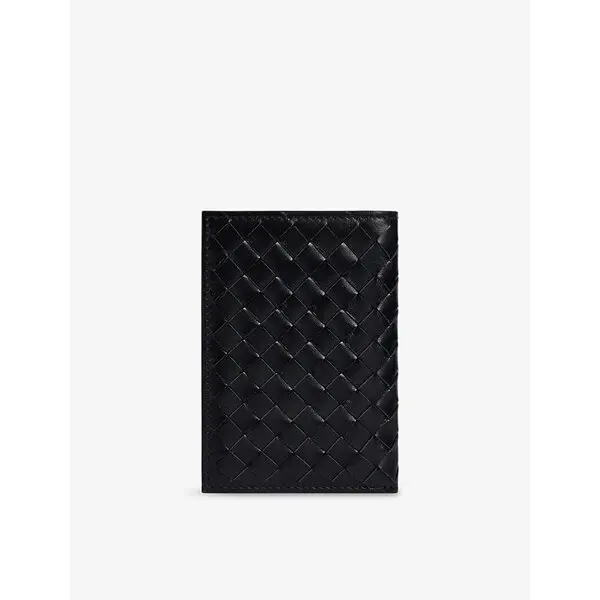 Sandro Braided Leather Wallet