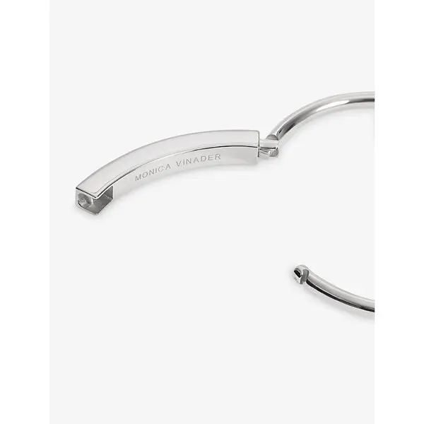 Monica Vinader Mv Linear™ Bold 925 Sterling Bangle