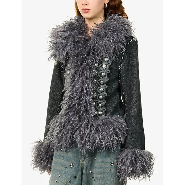 JADED LONDON Lornia Afghan Drummer Woven Jacket