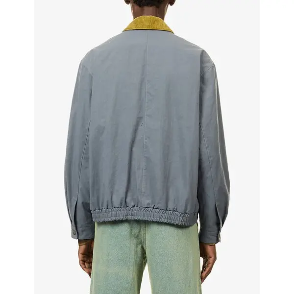 SONG FOR THE MUTE Brand-embellished Twill Jacket