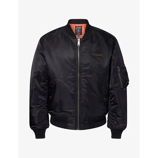 AVIREX Usa Oversized Soft-shell Bomber Jacket