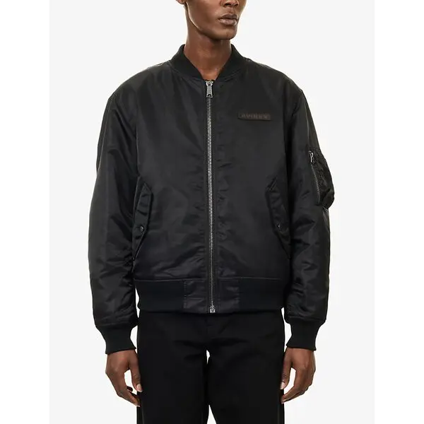 AVIREX Usa Oversized Soft-shell Bomber Jacket