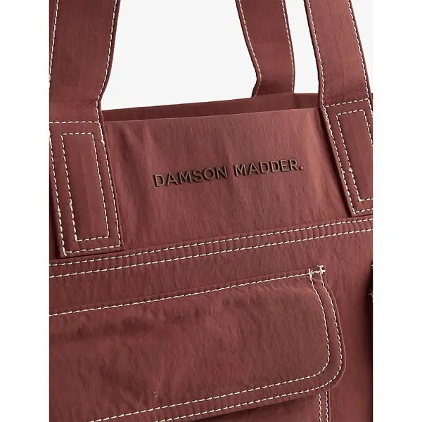 DAMSON MADDER Eliza Nylon Tote Bag - Choc