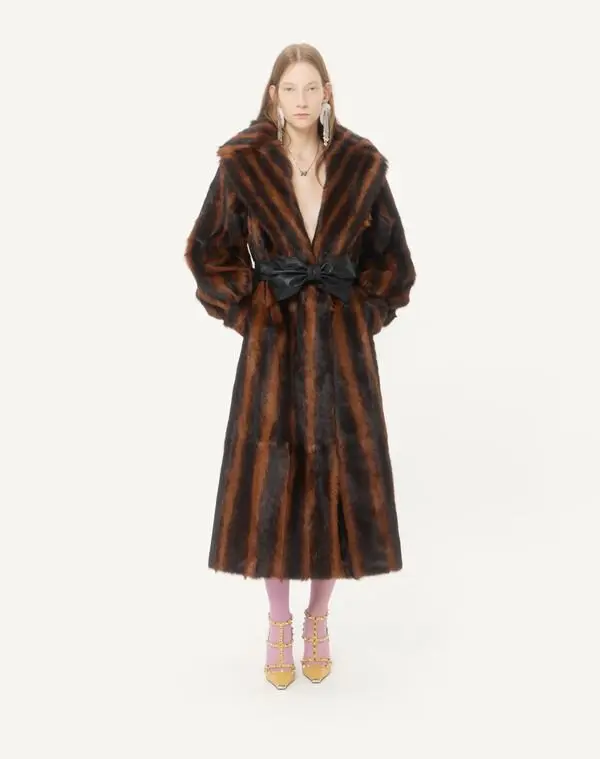Valentino Garavani Goatskin Coat