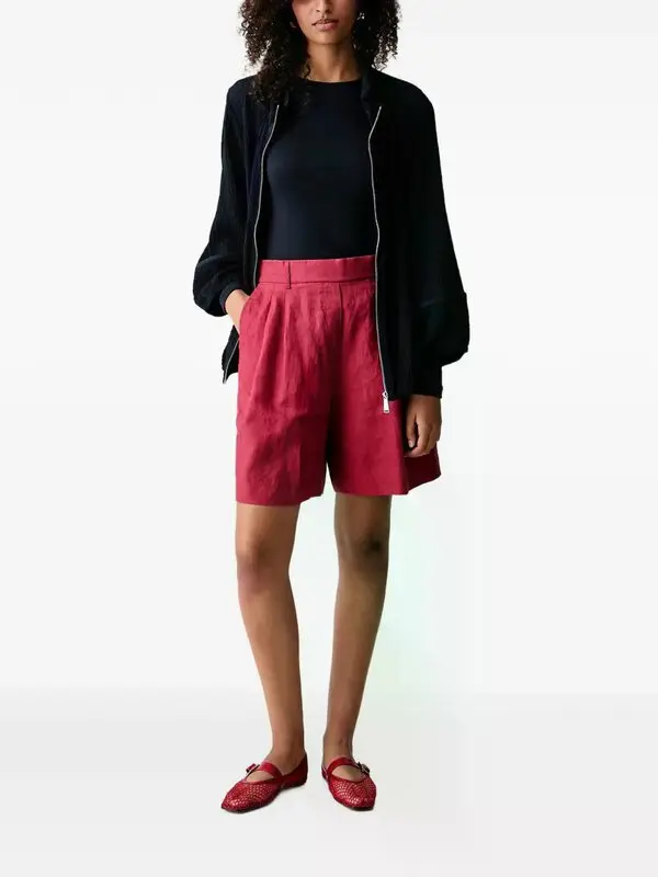 BENETTON Pleated Elasticated-waist Shorts