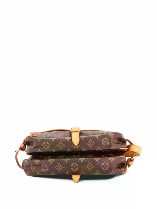 LOUIS VUITTON Saumur Handbag Monogram Canvas 30 Crossbody Bag