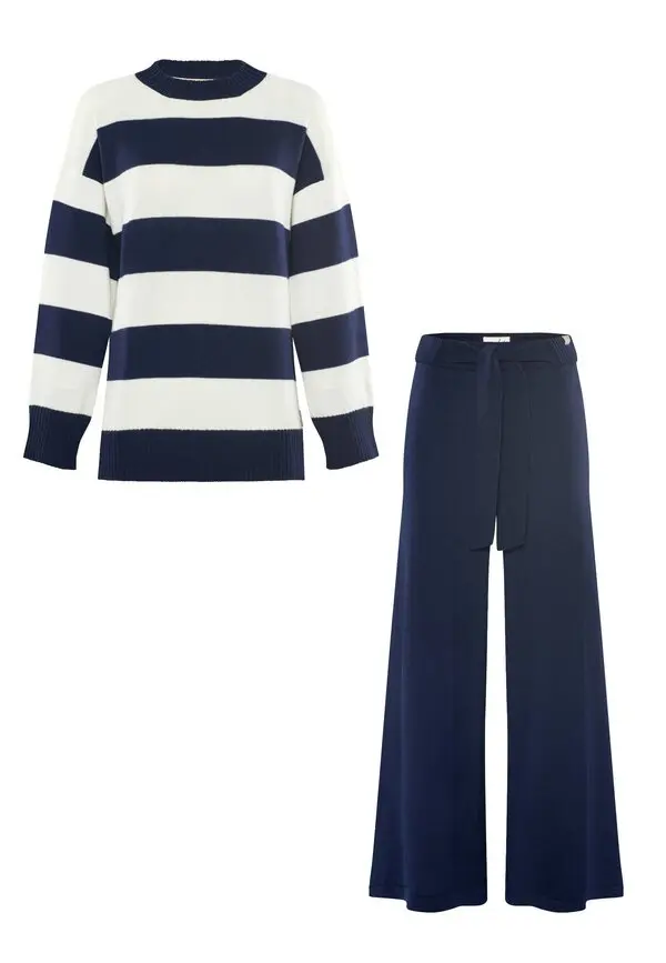YOU LOOK PERFECT Merino Loungewear Set, Pullover Felia & Pants Bailey