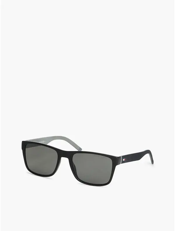 Tommy Hilfiger Rectangular Frame Polarized Sunglasses
