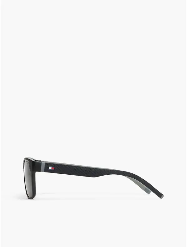 Tommy Hilfiger Rectangular Frame Polarized Sunglasses