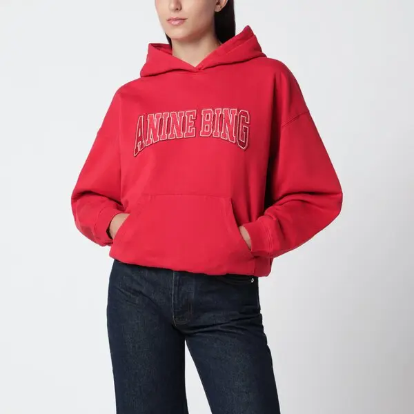 ANINE BING Harvey Cotton Hoodie