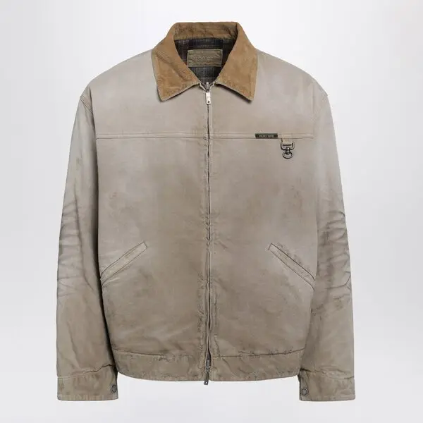 GOLDEN GOOSE Reversible Cotton Jacket With Utility Styling