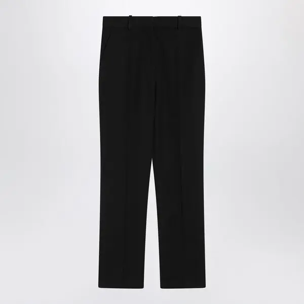 Jacquemus Cotton Blend Tailored Trousers With Slim Leg