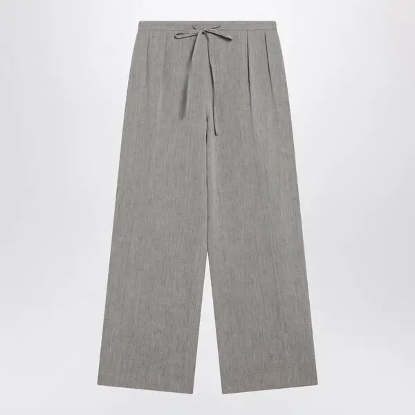 Loulou De Saison Pleated Trousers - Grey
