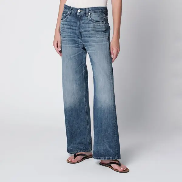 HAIKURE Wide-leg Jeans In Ryder Denim - Blue