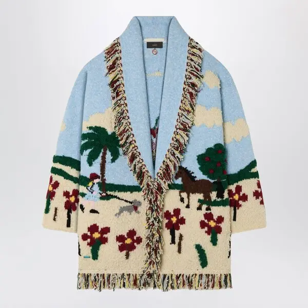 Alanui Casa Wool-blend Cardigan - Multicolor