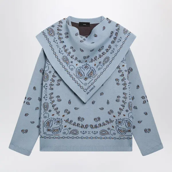 Alanui Bandana Jacquard Sweater