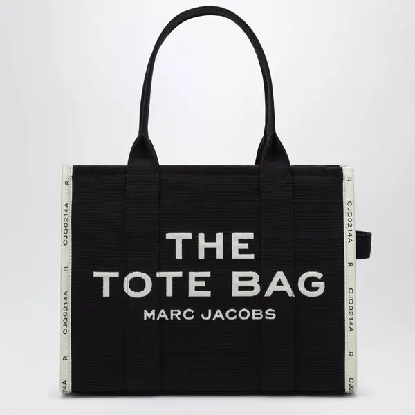 Marc Jacobs Large Canvas Tote Bag For - Black