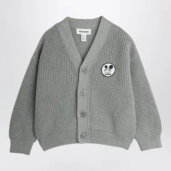 MINI RODINI Mini Organic Cotton Cardigan