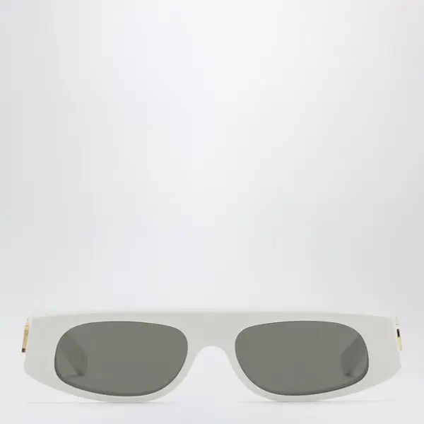 Gucci Geometric Mini Acetate Sunglasses - White
