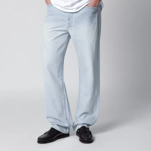 AGOLDE 90s Straight-leg Mid-rise Jeans - Light Blue
