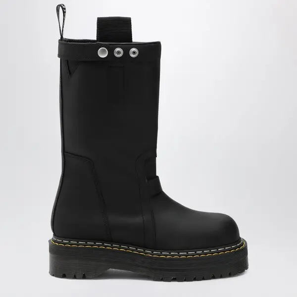 DR. MARTENS X RICK OWENS Quad Sole Pull-on Mini High-top Boots