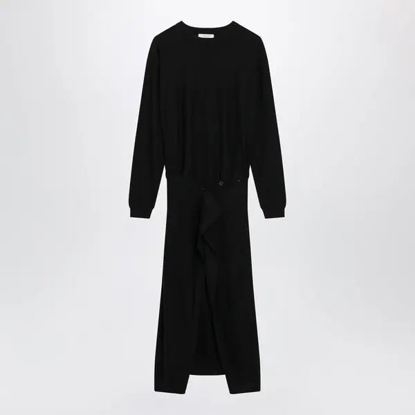 LEMAIRE Merino Wool Blend Midi Dress