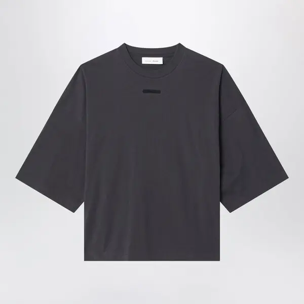 Fear Of God Iron Cotton Merch T-shirt - Grey