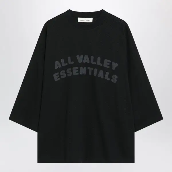 Fear Of God Tri-blend Jersey T-shirt - Black