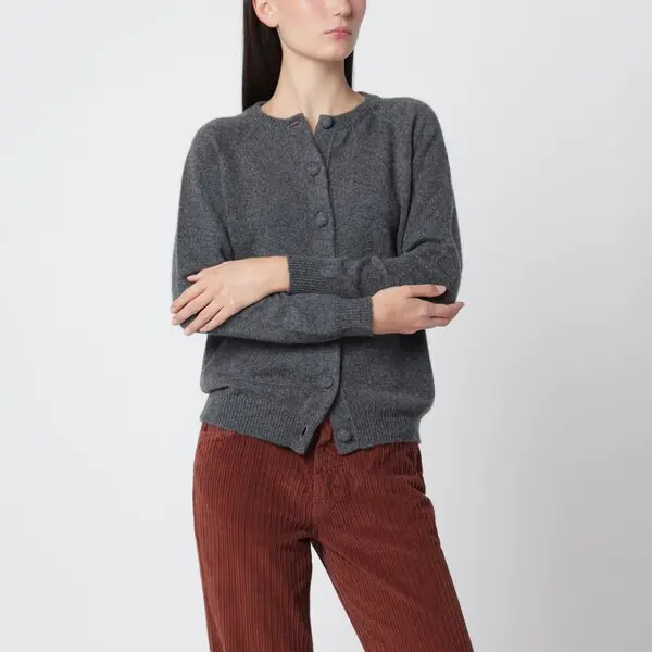 Alexandra Golovanoff Maxi Mila Cashmere Cardigan - Grey